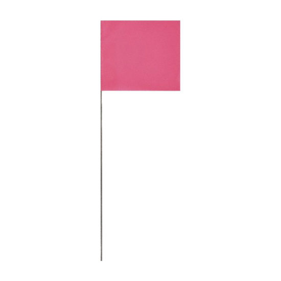 Pink 21" Marking Flag - Sureloc Florida